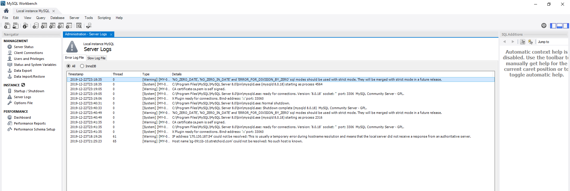 Is There A Way To Troubleshoot Database Connection Errors 